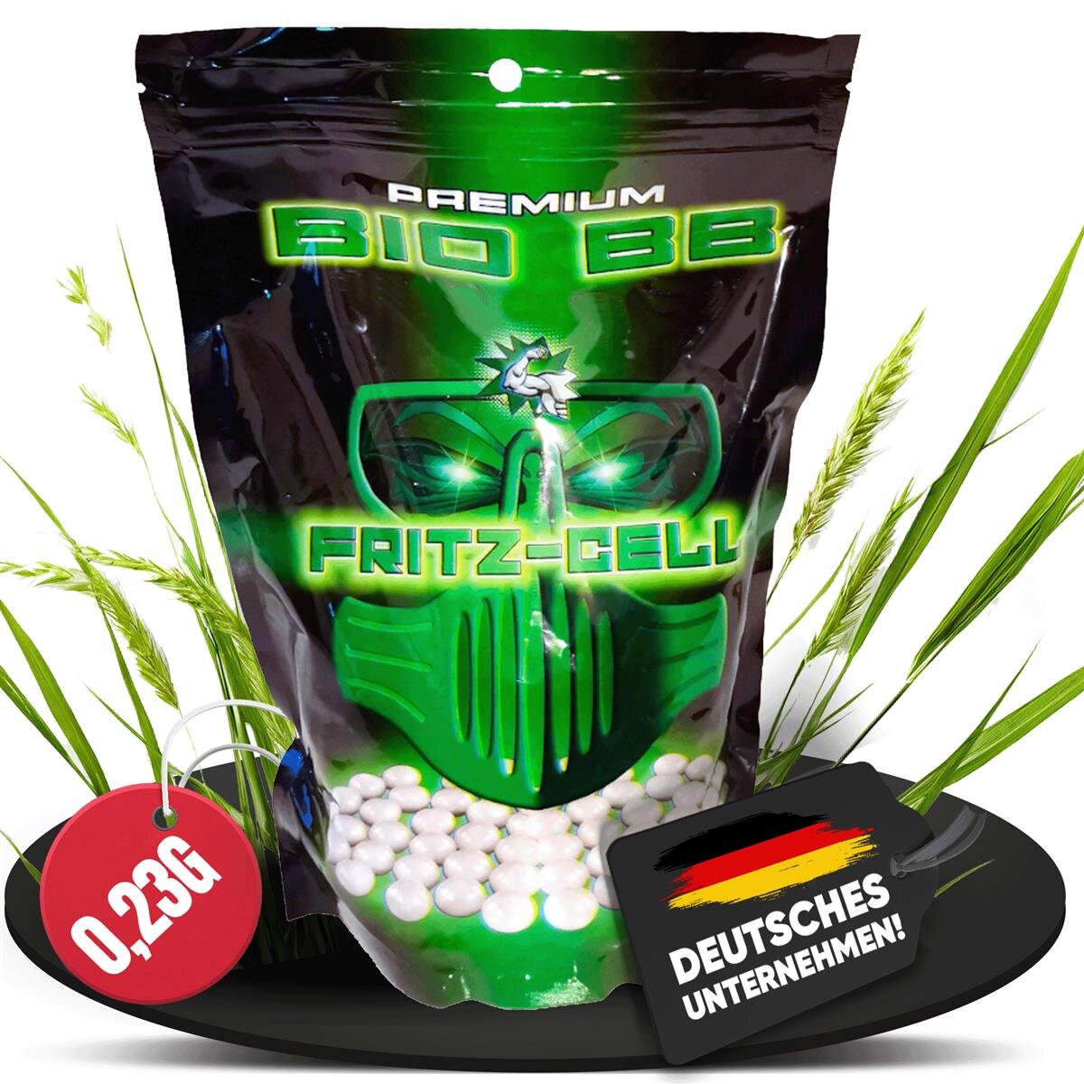 1 x Bio BBs 6mm 0,23g 4347 Stück Beutel Premium, 14,54