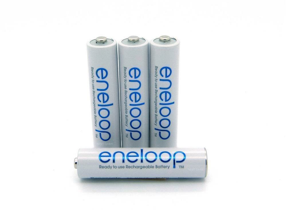 12 X Sanyo Panasonic Eneloop Aaa Micro Weiß 27 15