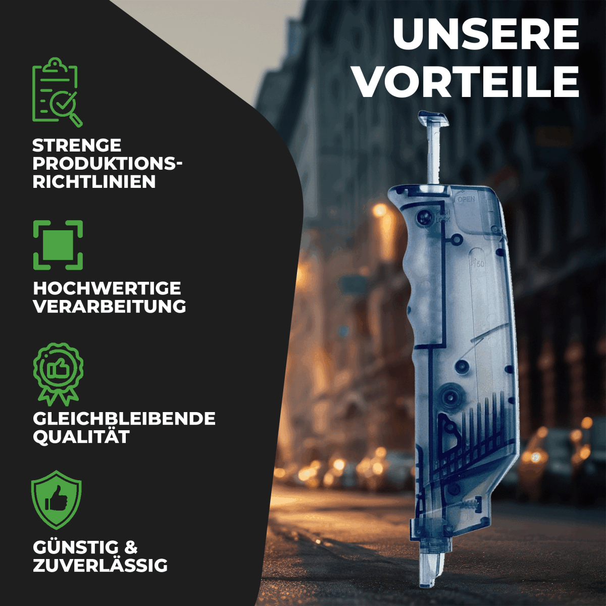 2 x Fritz-Cell Airsoft Universal Speedloader inkl. Pistolen Adapter f ...