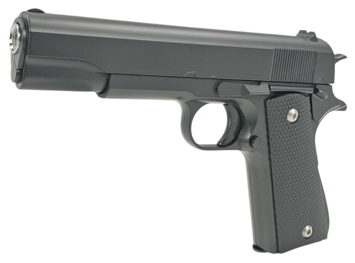 Fritz-Cell Set Airsoft Pistole FC13BW schwere Ausführung Federdruck S ...