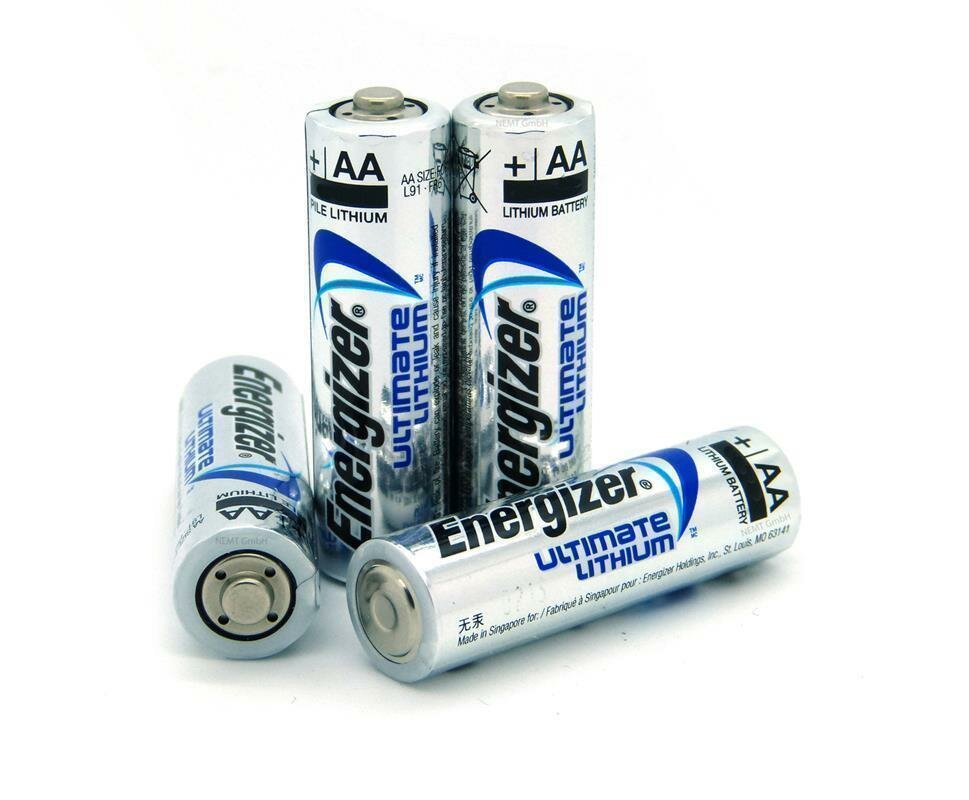 100 x Energizer Lithium AA Mignon Lithium, 188,99